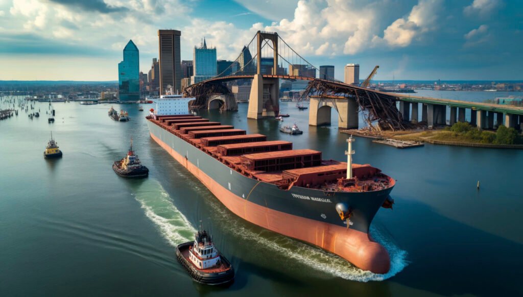 Cargo Ship Responsible for Baltimore Bridge Collapse Set to Move to ...